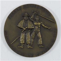 1510-1583 Author of Pilgrimage Medallion. coin #273/550 , Diameter 79mm