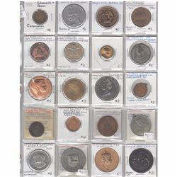 Mixed page of 20 Royalty themed Tokens/Medals