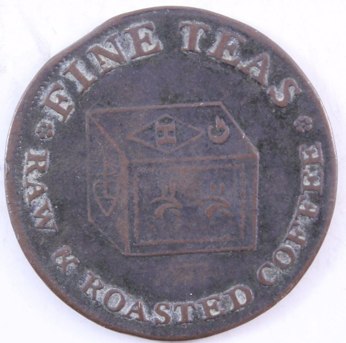1814 John Harrop Grocer & Tea Dealer Bridge End Gateshead Token ...