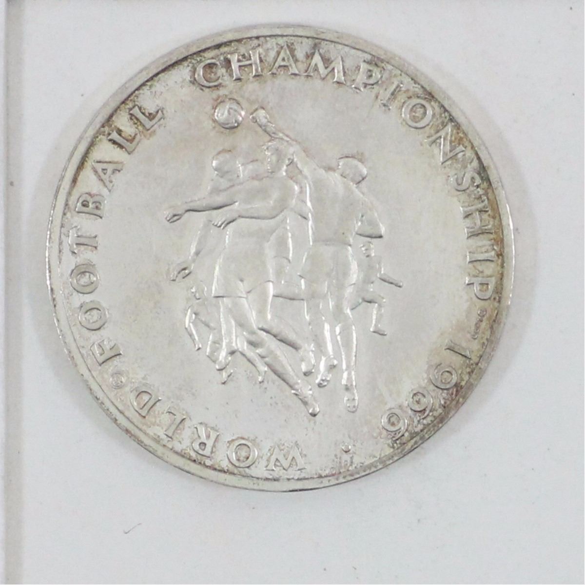 1966 Silver World Football Championship. Diameter 40mm