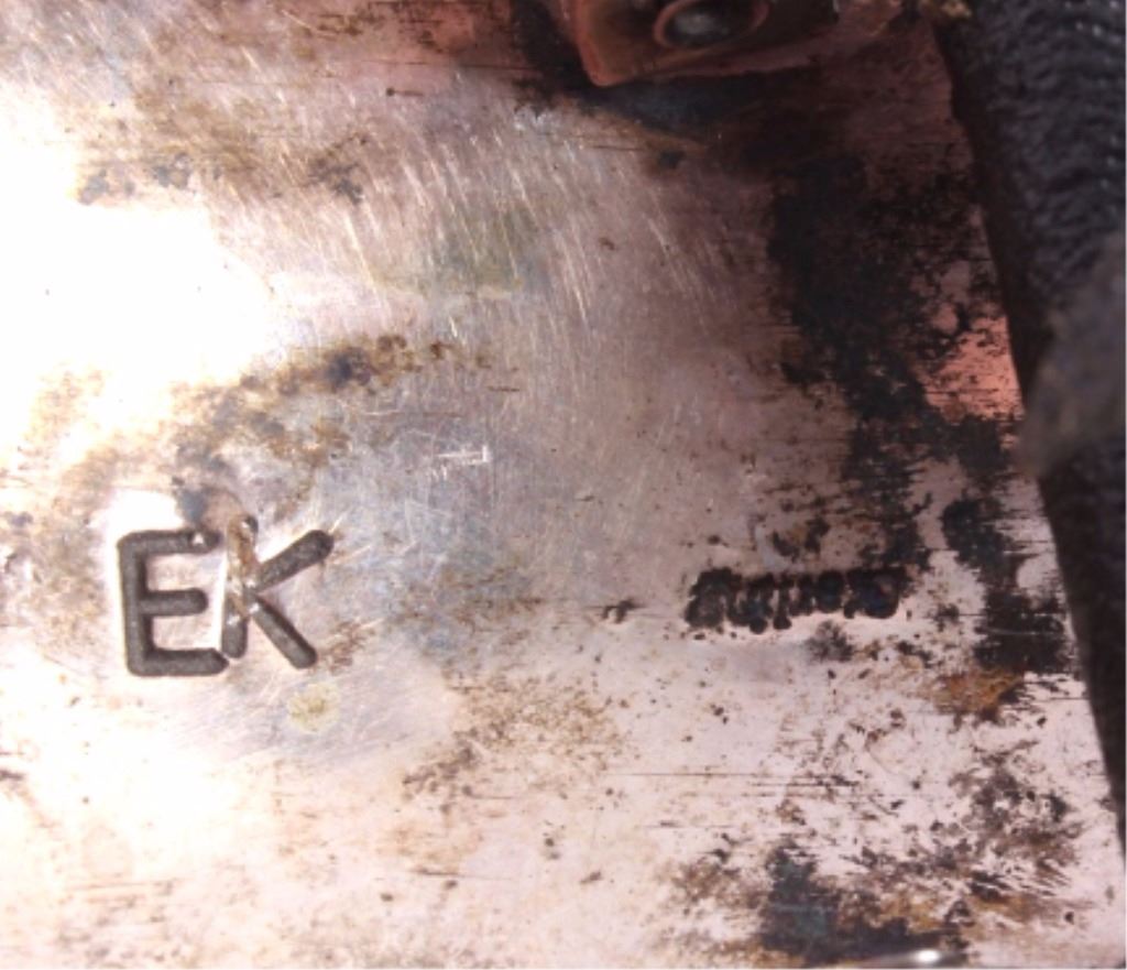 Navajo Sterling Silver Cocho Belt by Elmer Kee