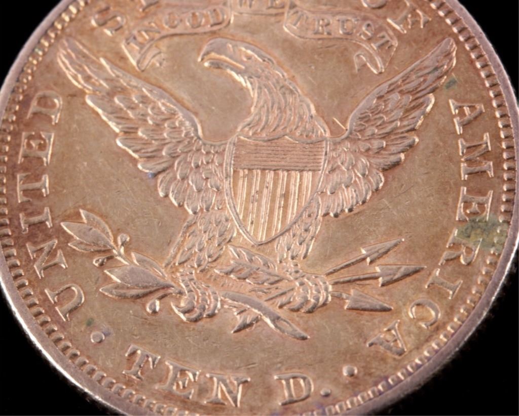 1898 Liberty Ten Dollar Gold Coin Very Fine $10