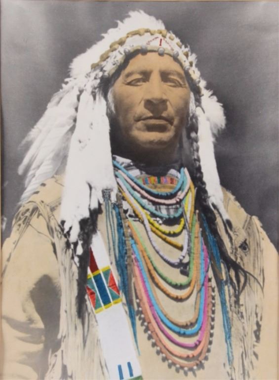 Montana Crow Chief Max Big Man Photograph
