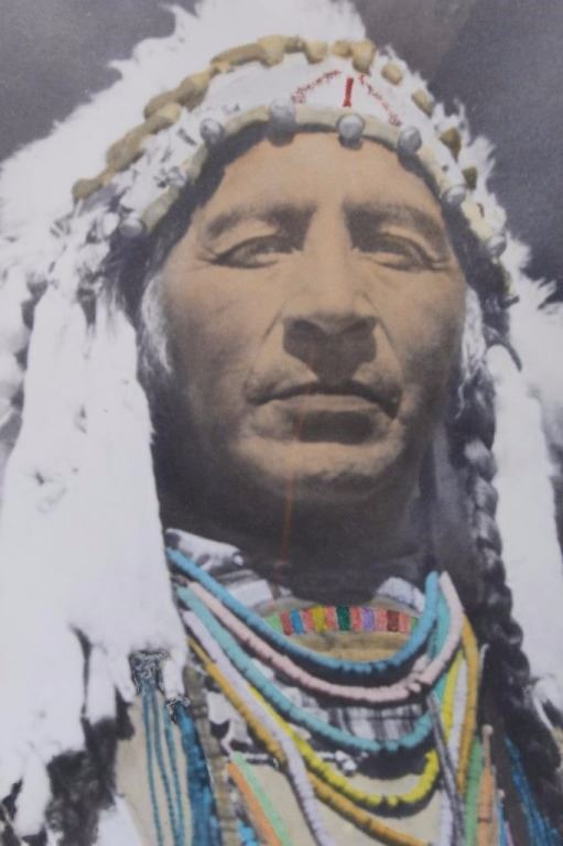 Montana Crow Chief Max Big Man Photograph