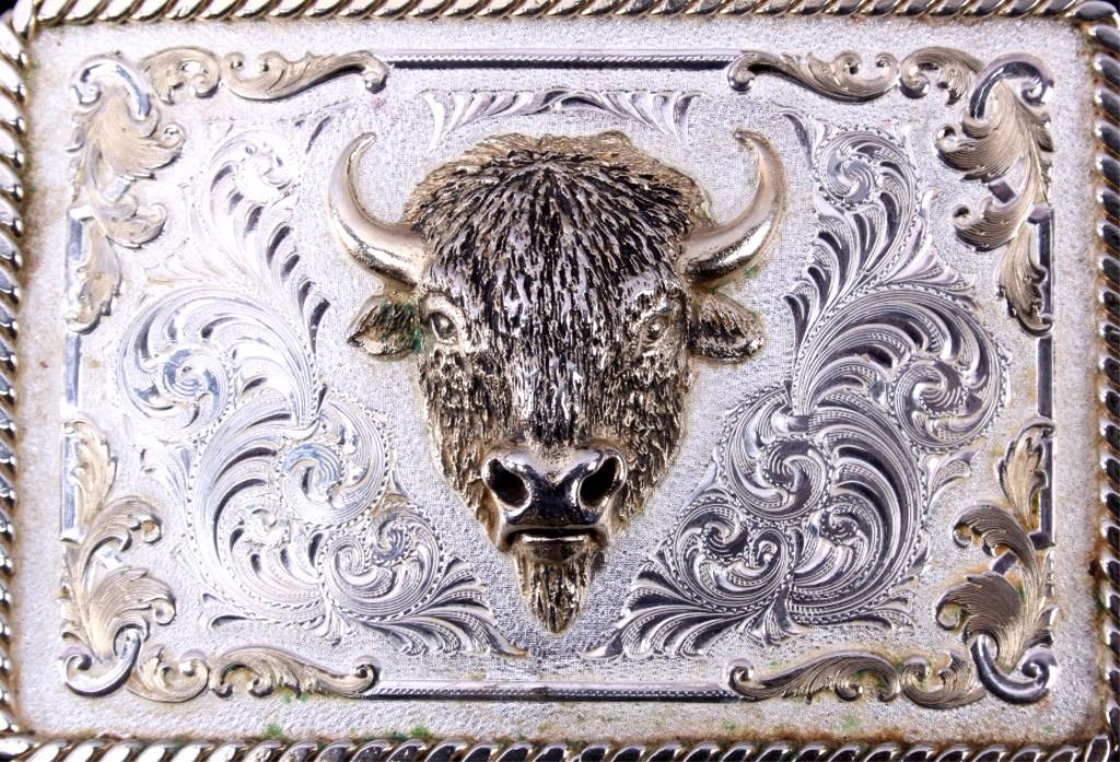 Montana Silversmith Buffalo Head Belt Buckle