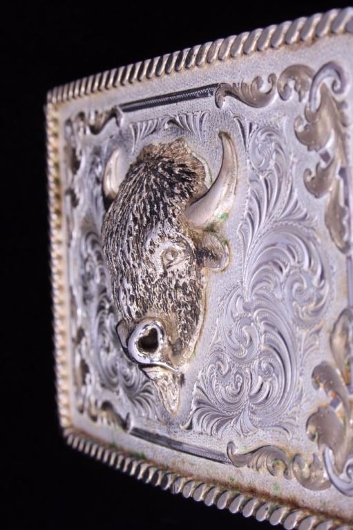 Montana Silversmith Buffalo Head Belt Buckle