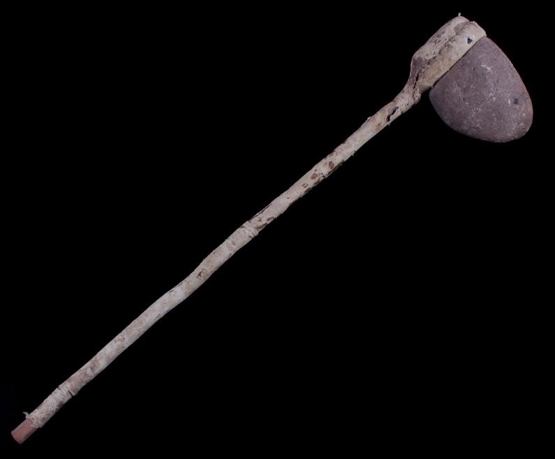 Crow Stone Hammer War Club circa 1880-1900