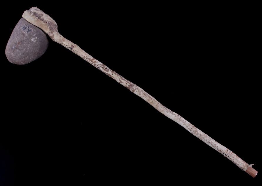 Crow Stone Hammer War Club circa 1880-1900