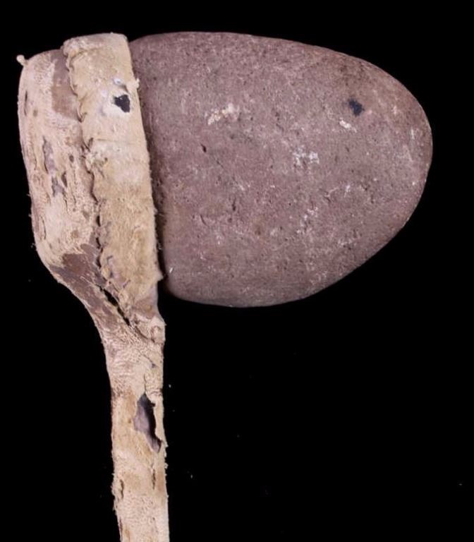 Crow Stone Hammer War Club circa 1880-1900
