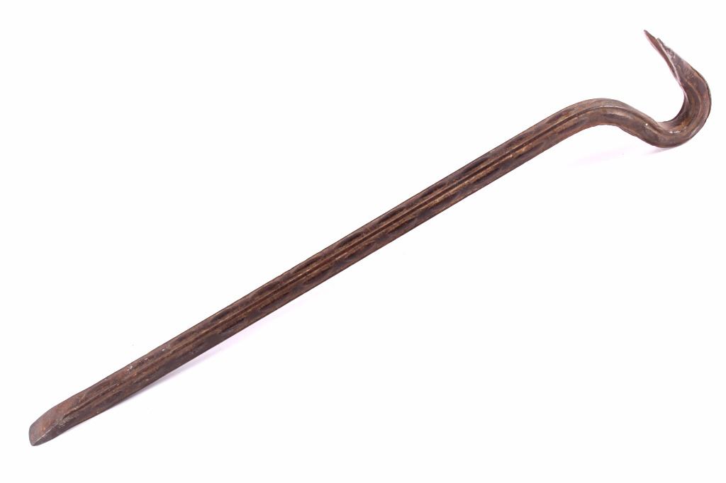 Northern Pacific Railway Forged Crowbar Montana