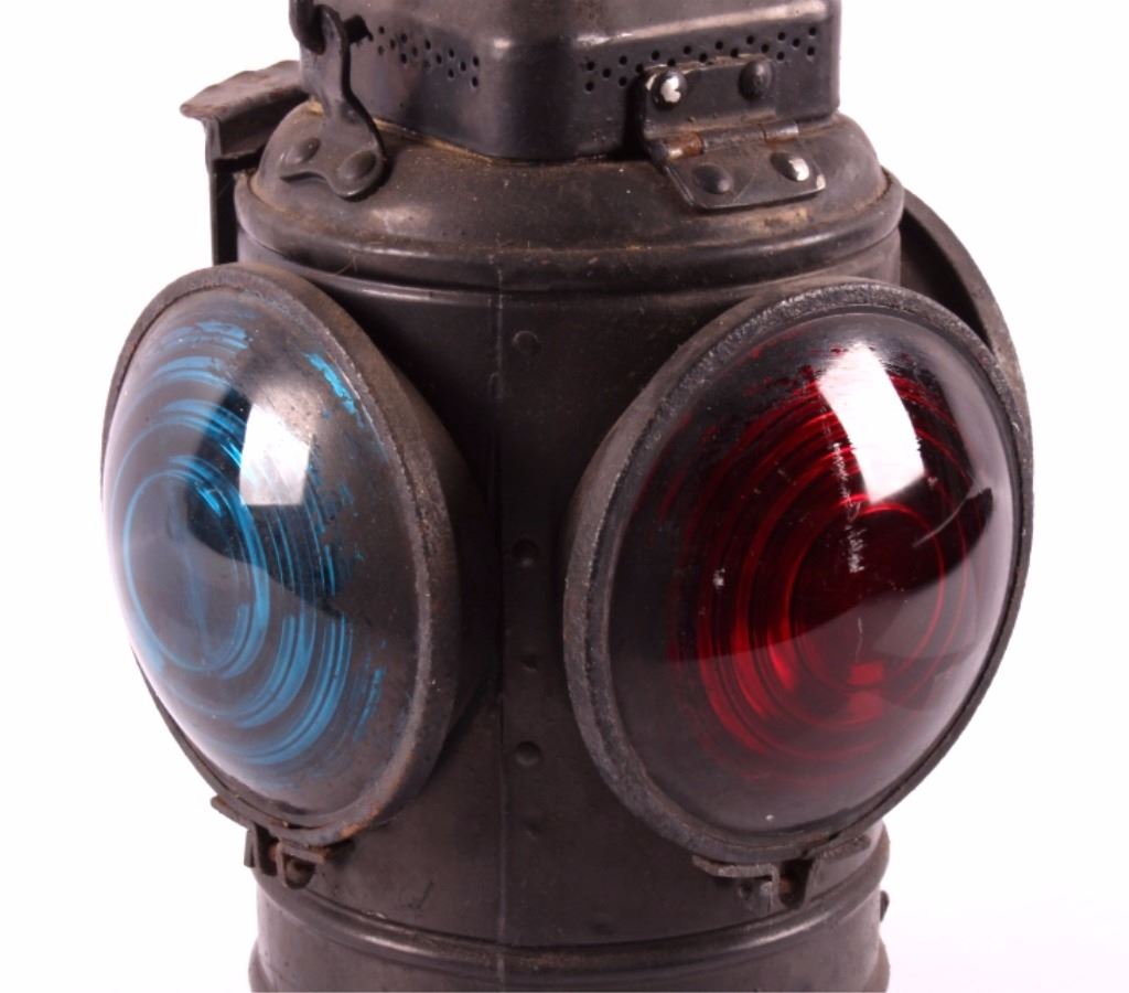 Antique Adlake Railroad Signal Lamp
