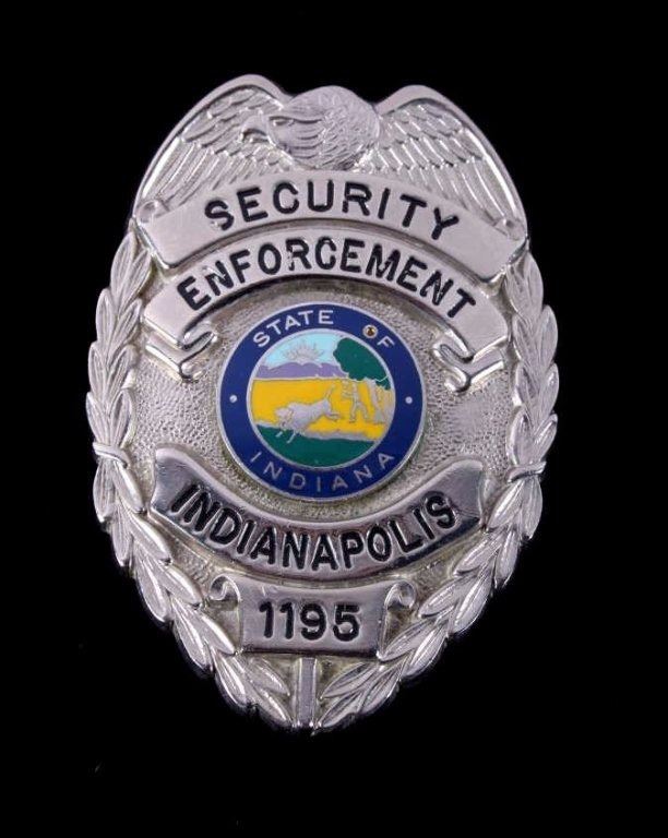 Security Enforcement Indianapolis Badge