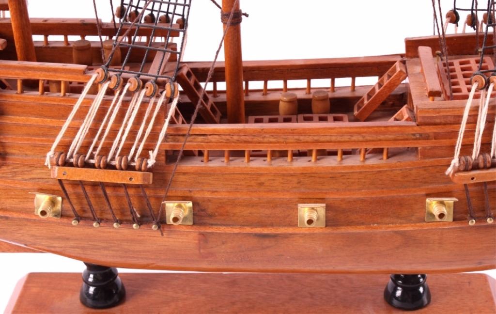 Wooden Mayflower Model Ship