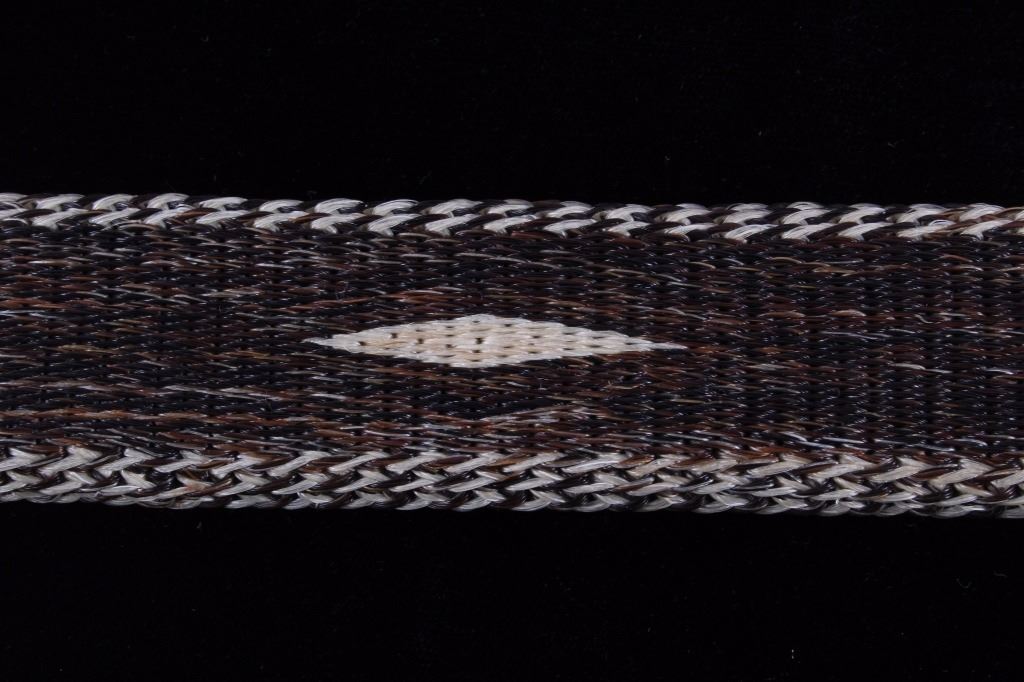 Montana Deer Lodge Prison Made Horse Hair Belt