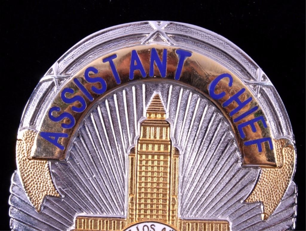 Los Angeles Police Assistant Chief Badge