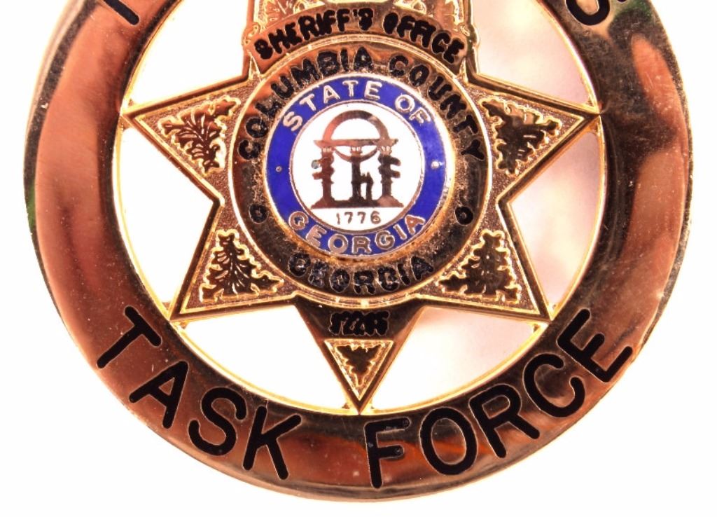Columbia County Georgia Narcotics Task Force Badge columbia-county-georgia-narcotics-task-force-badge