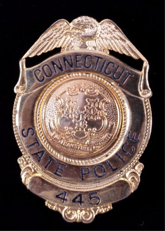 Connecticut State Police Badge