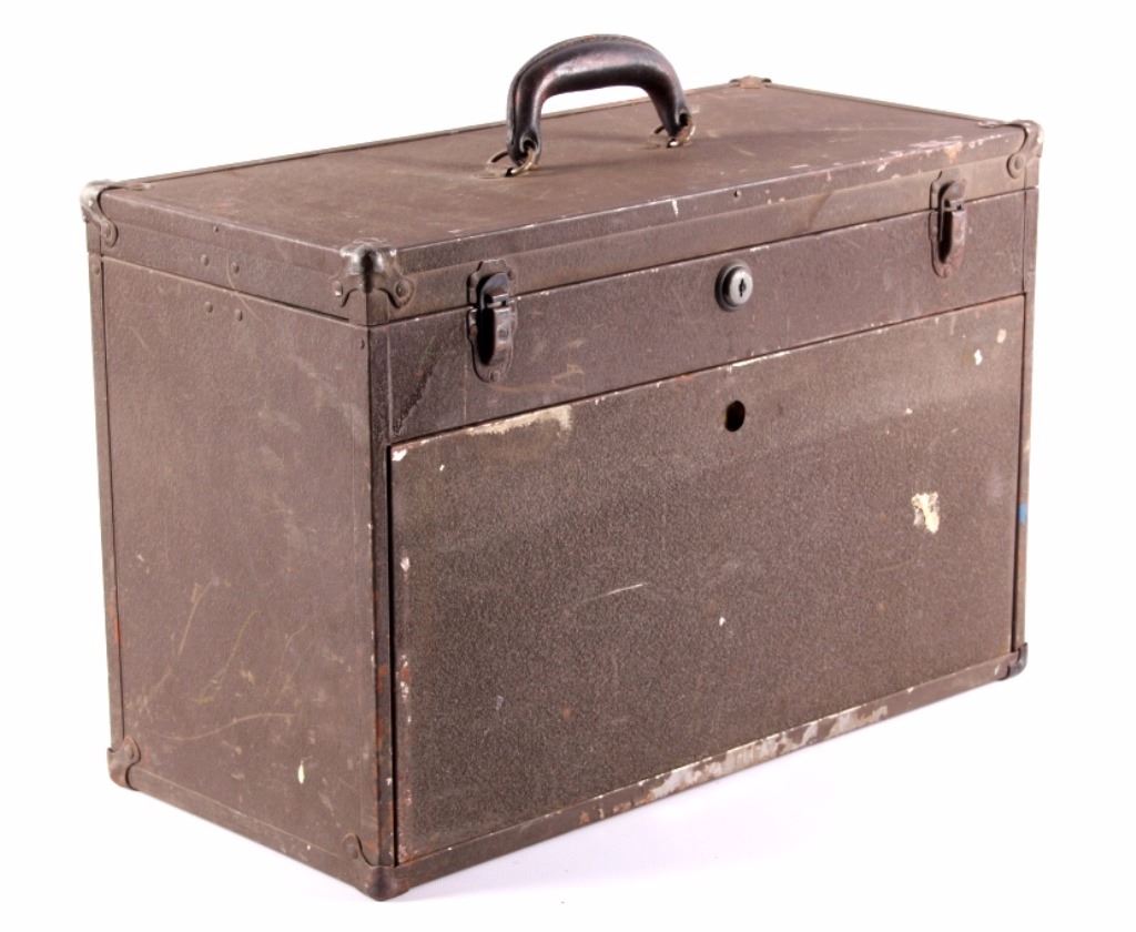 Dunlap Machinist Tool Box circa 1930's