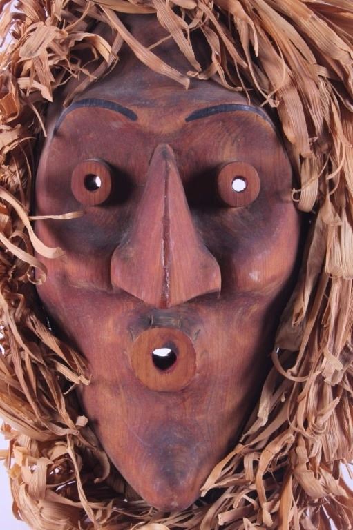 Antique Gajesa Society Iroquois Mohawk Mask