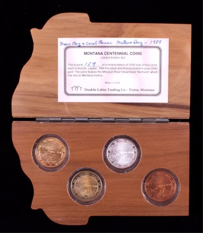Montana State Centennial Coin Collection