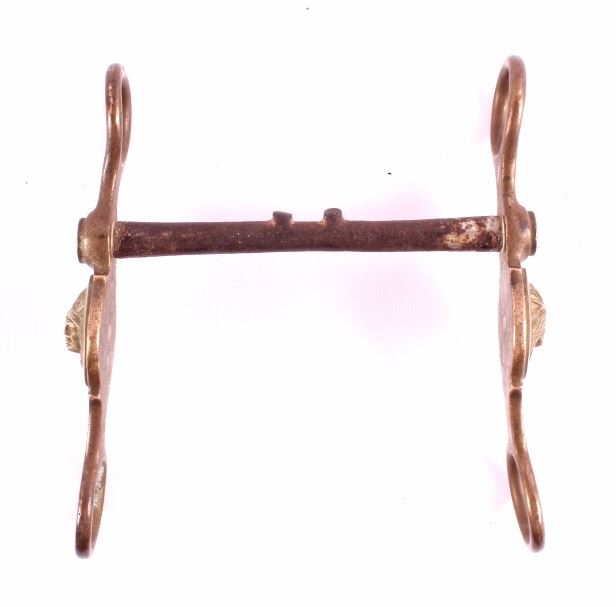 Early Buermann Indian Head Horse Bit
