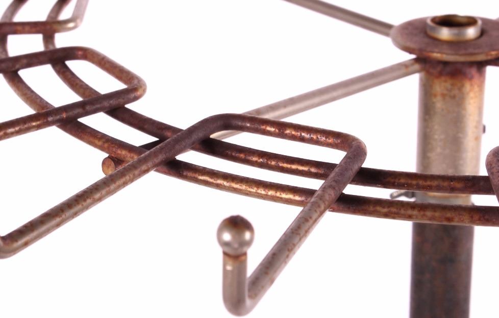 Vintage Store Display Belt Rack