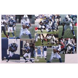 Lot of (10) Colts 8x10 Photos Signed By Bryan Fletcher, Cato June, T.J ...