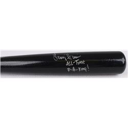 Lenny Harris Signed Custom Engraved Big Stick Pro Baseball Bat ...