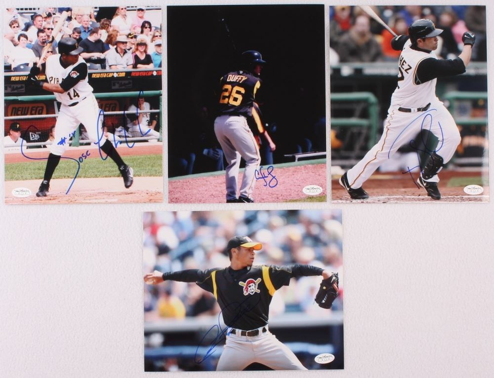 Lot of (4) Signed Pirates 8x10 Photos With Jose Castillo, Chris Duffy ...