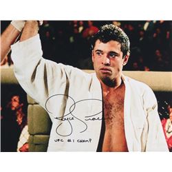Royce Gracie Signed 11x14 UFC Photo Inscribed "UFC #1 Champ" (PA COA)