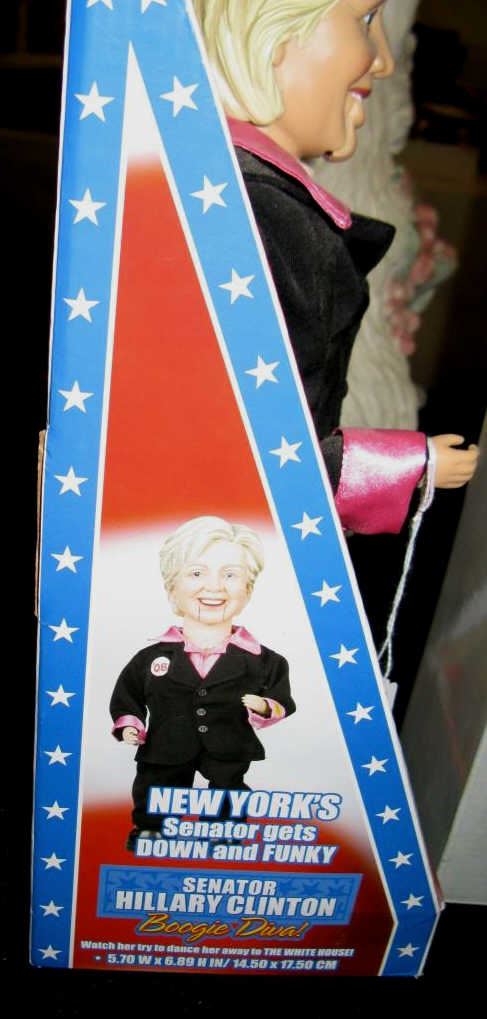 Senator Hillary Clinton Doll & Porcelain Doll