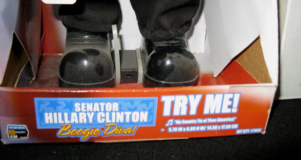 Senator Hillary Clinton Doll & Porcelain Doll