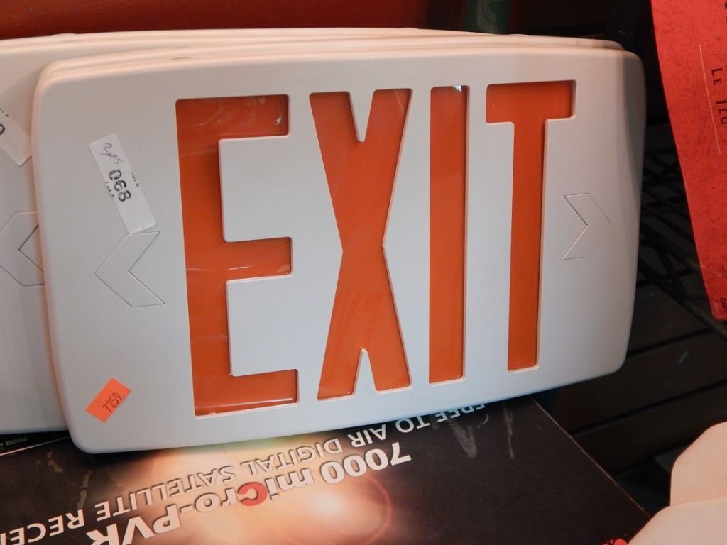 EXIT SIGN COVERS - 2PC