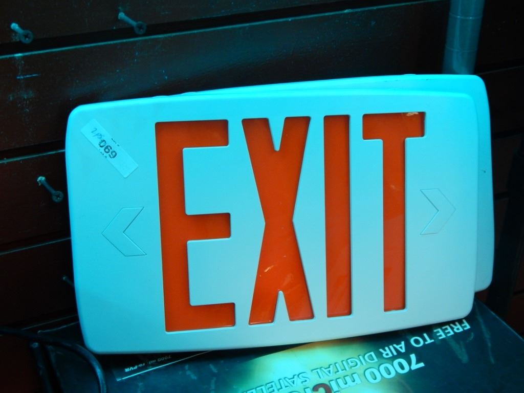 EXIT SIGN COVERS - 2PC