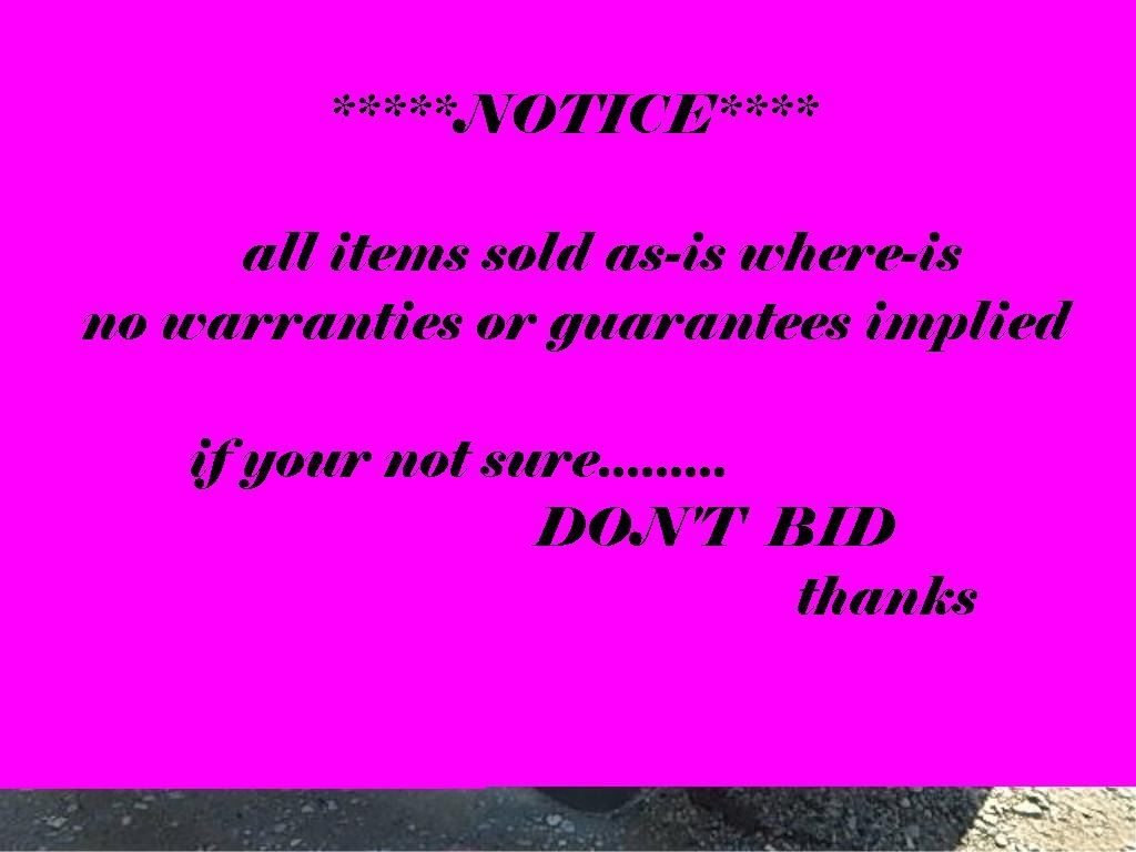 OPEN LOT - SOLD - HAPPYCAMPER