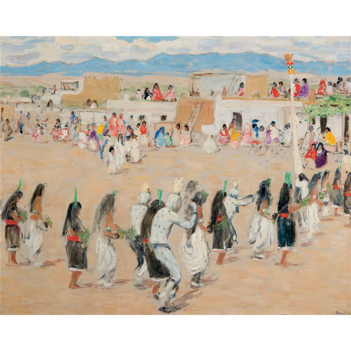 Moqui Ceremonial Dance