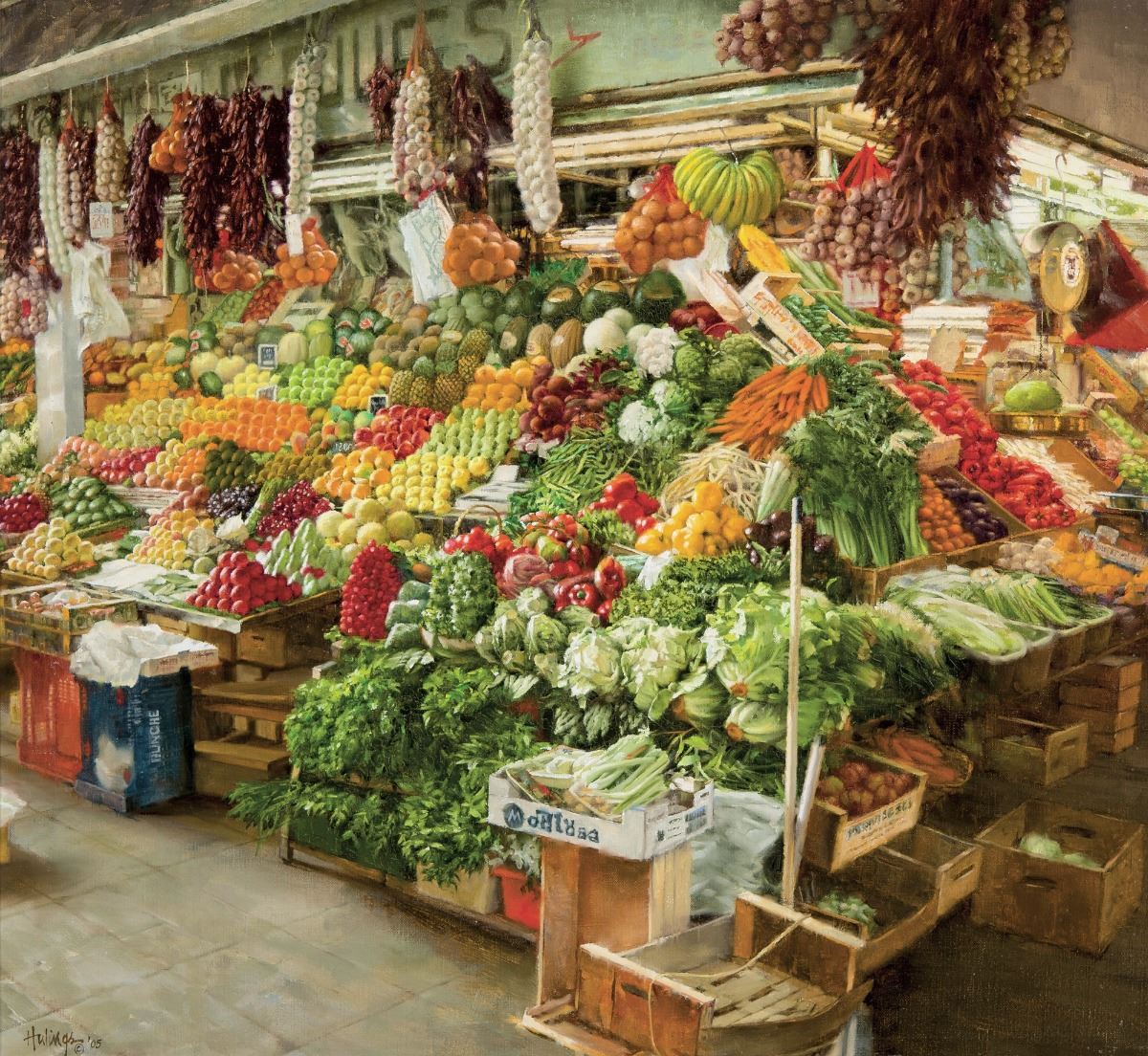 Barcelona Produce Still Life