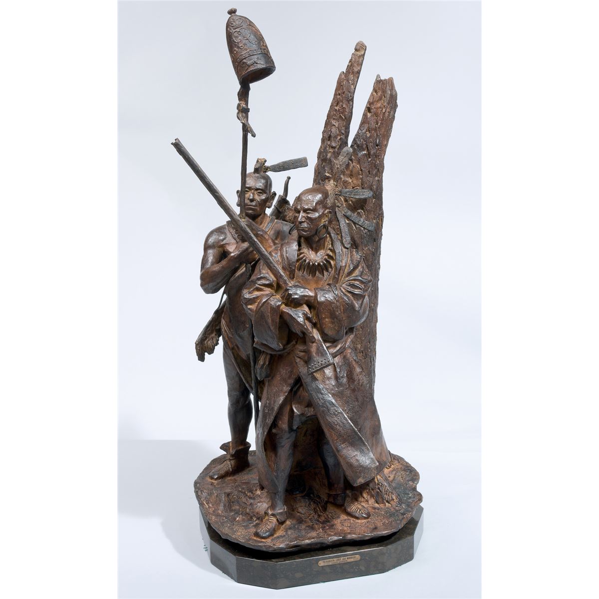 Algonquin Chief and Warrior