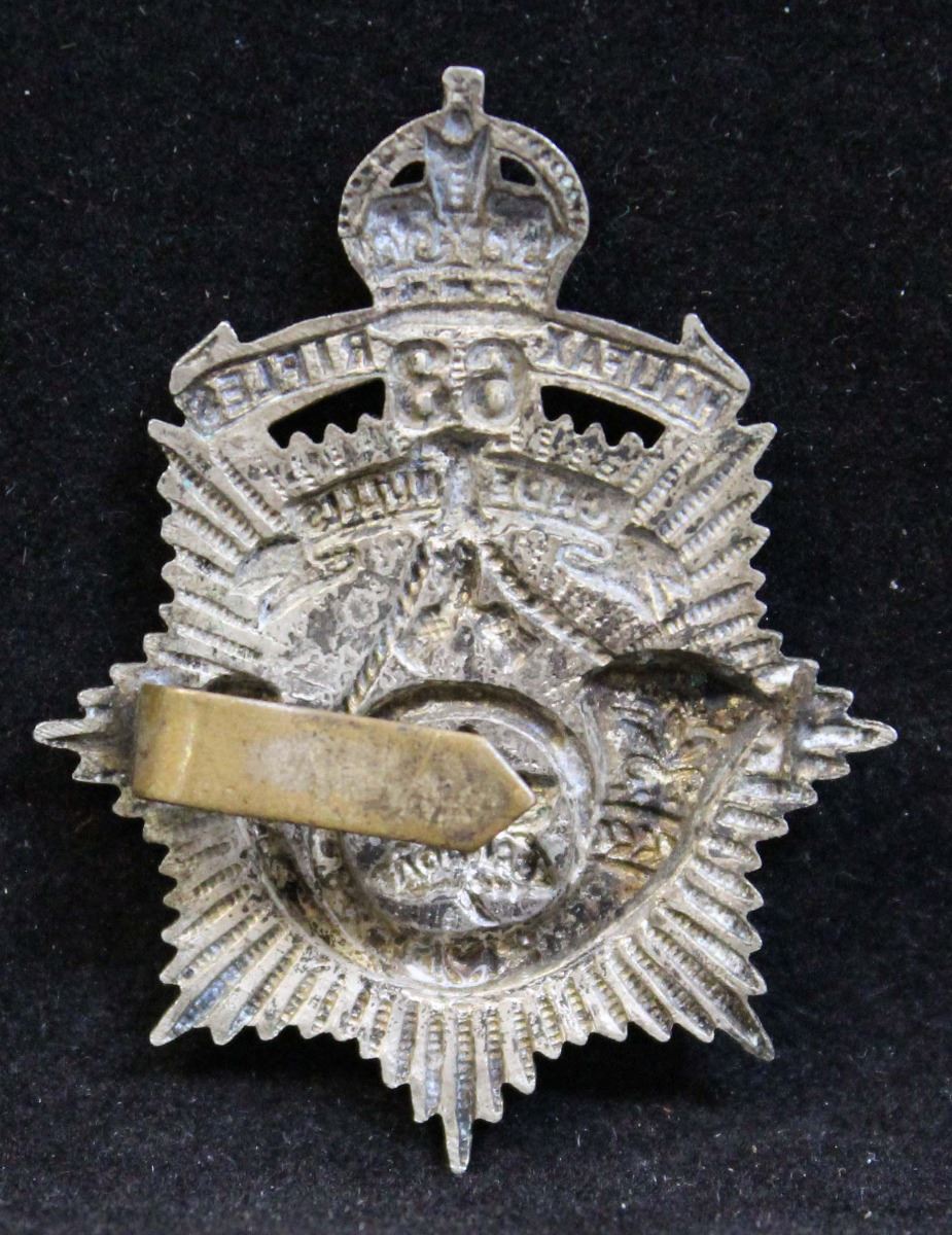B57. 63rd Halifax Rifles Cap Badge