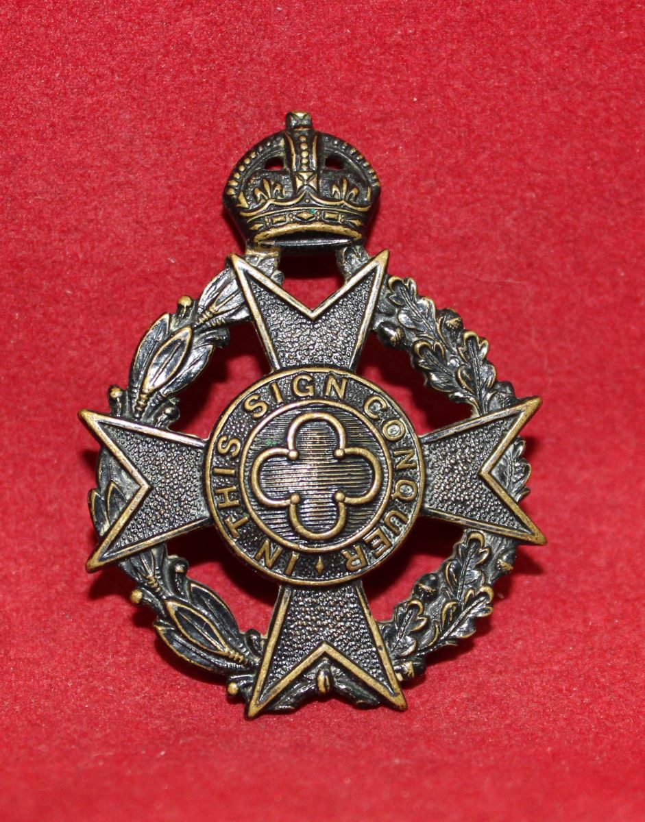D55. Canadian Chaplain Corps Cap Badge