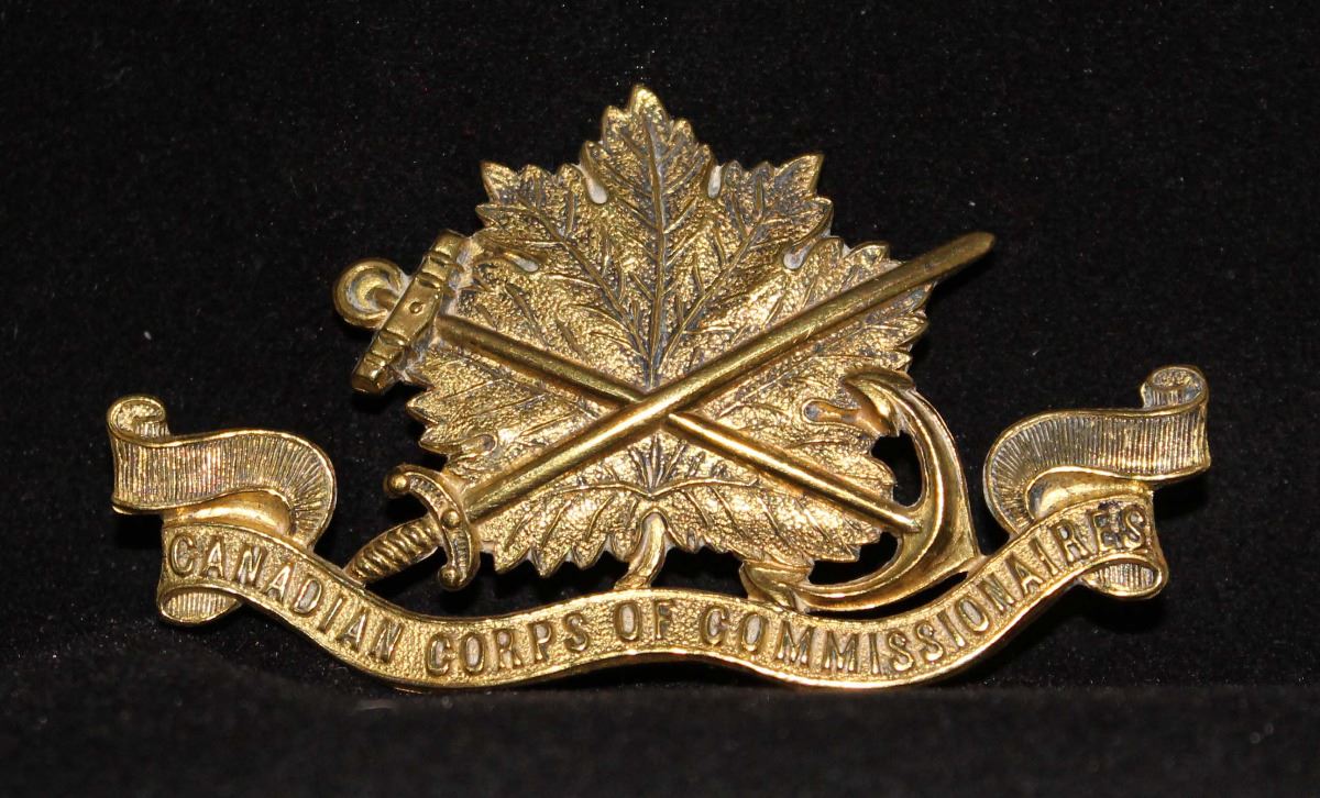 P5. Canadian Corps of Commissionaires Pouch Badge