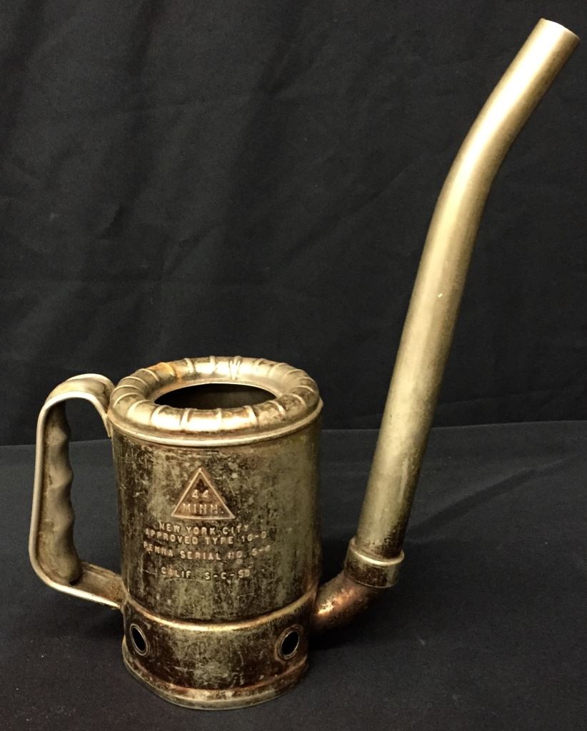 Antique Quart Swing Spout Oil Can.