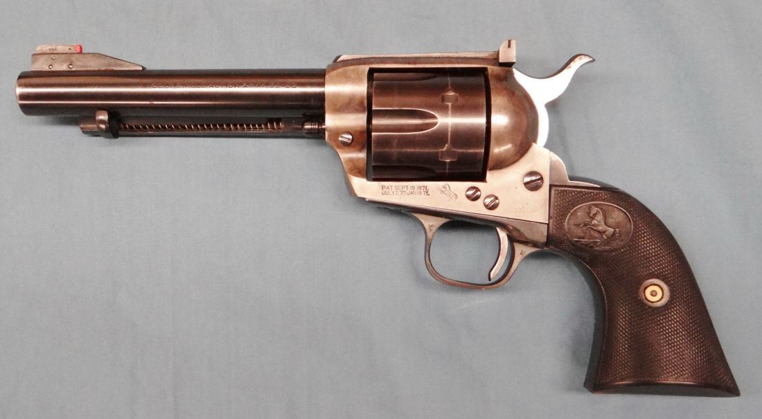 Colt SAA, .32-20, 5 1/2", King front sight, traces of case coloring ...