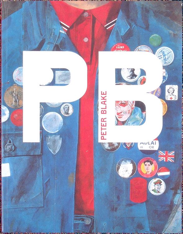 Vintage 2003 Book on Artist PETER BLAKE by Natalie Rudd