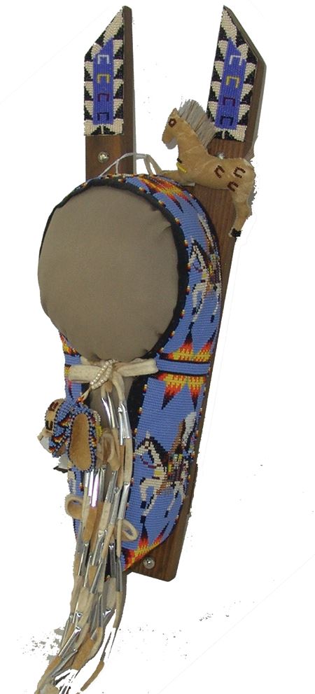 Shoshone Beaded Toy Cradle