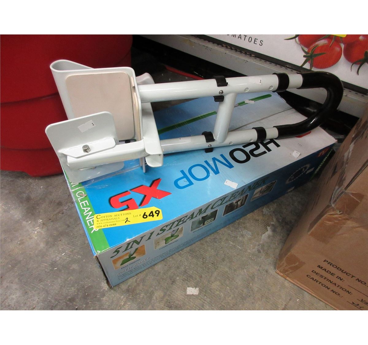 New H20 mop & safety rail