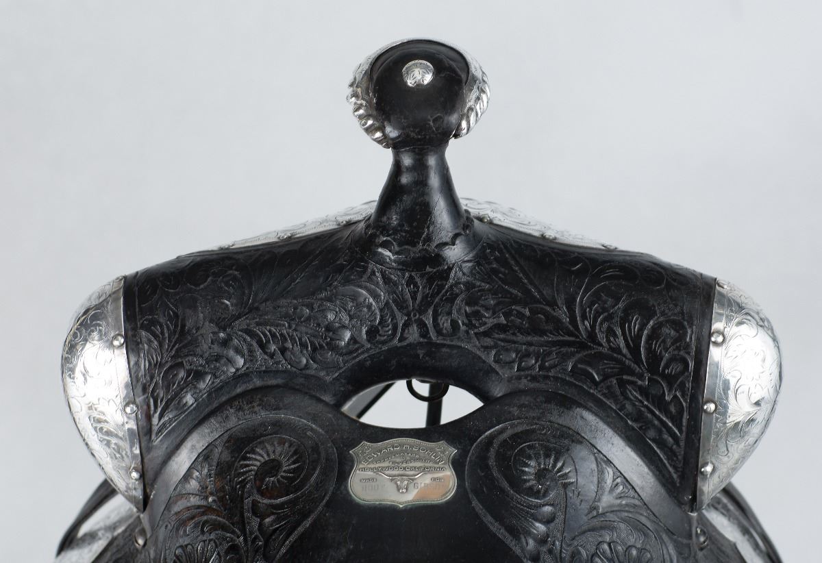 Sterling Silver Parade Saddle attributed to Bohlin