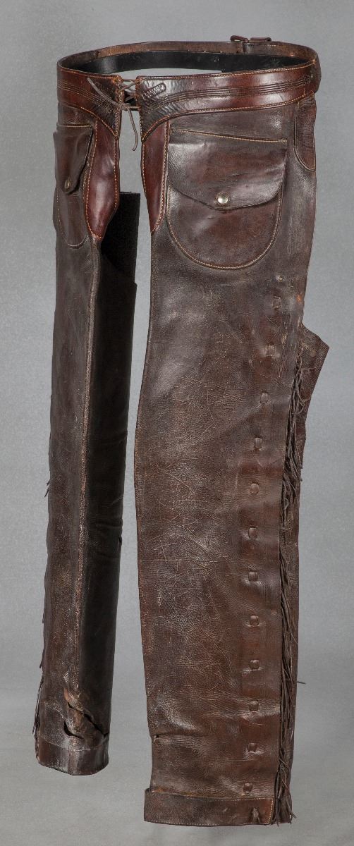 F.A. Meanea 1880s Fringed Shotgun Chaps