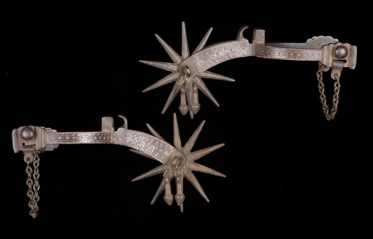 Scarce Barclay Iron Spurs