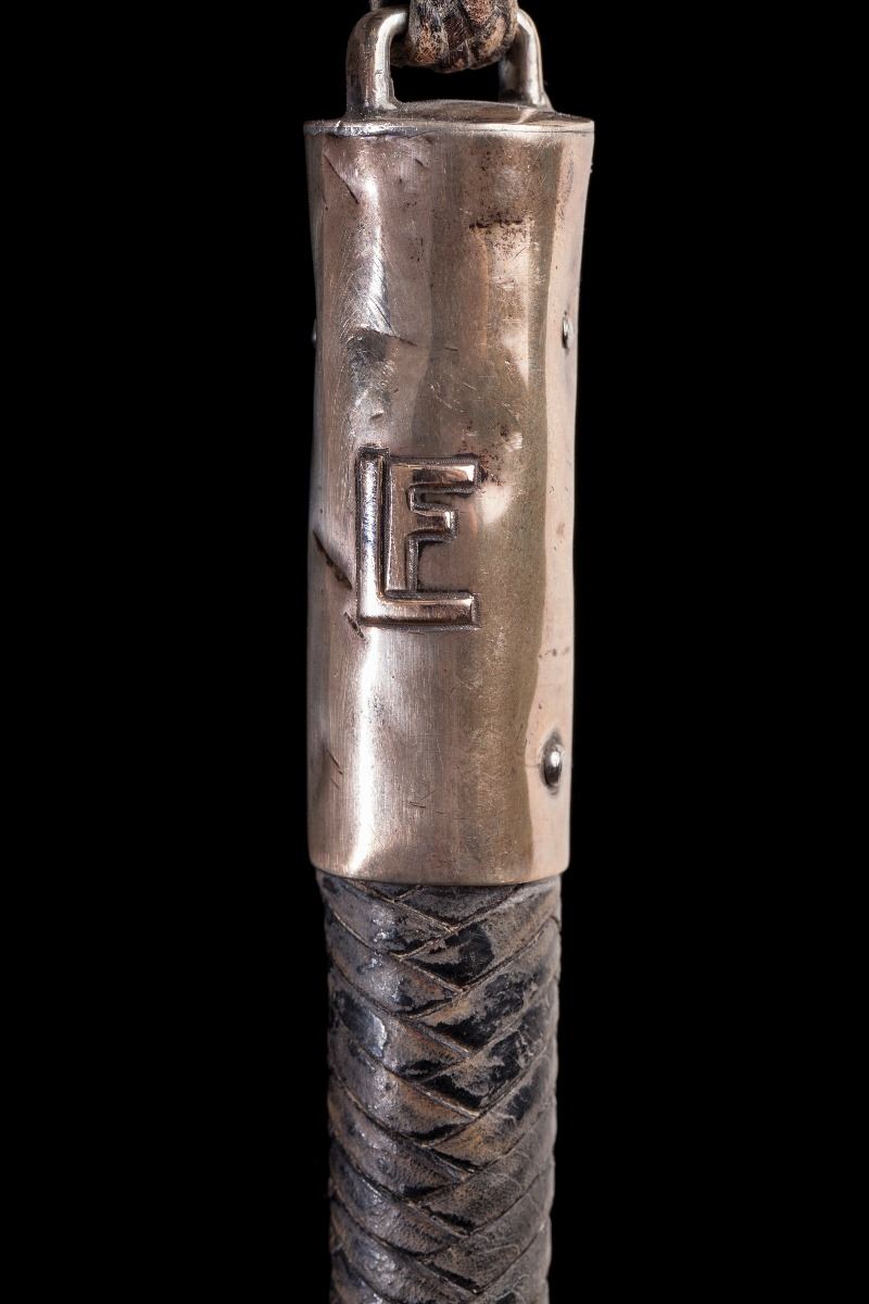 Heavy Braided Leather Quirt